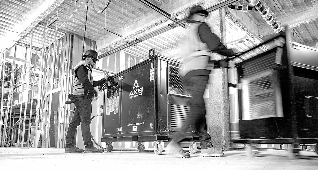 Temporary Heater Rental Seattle, Washington - Axis Portable Air