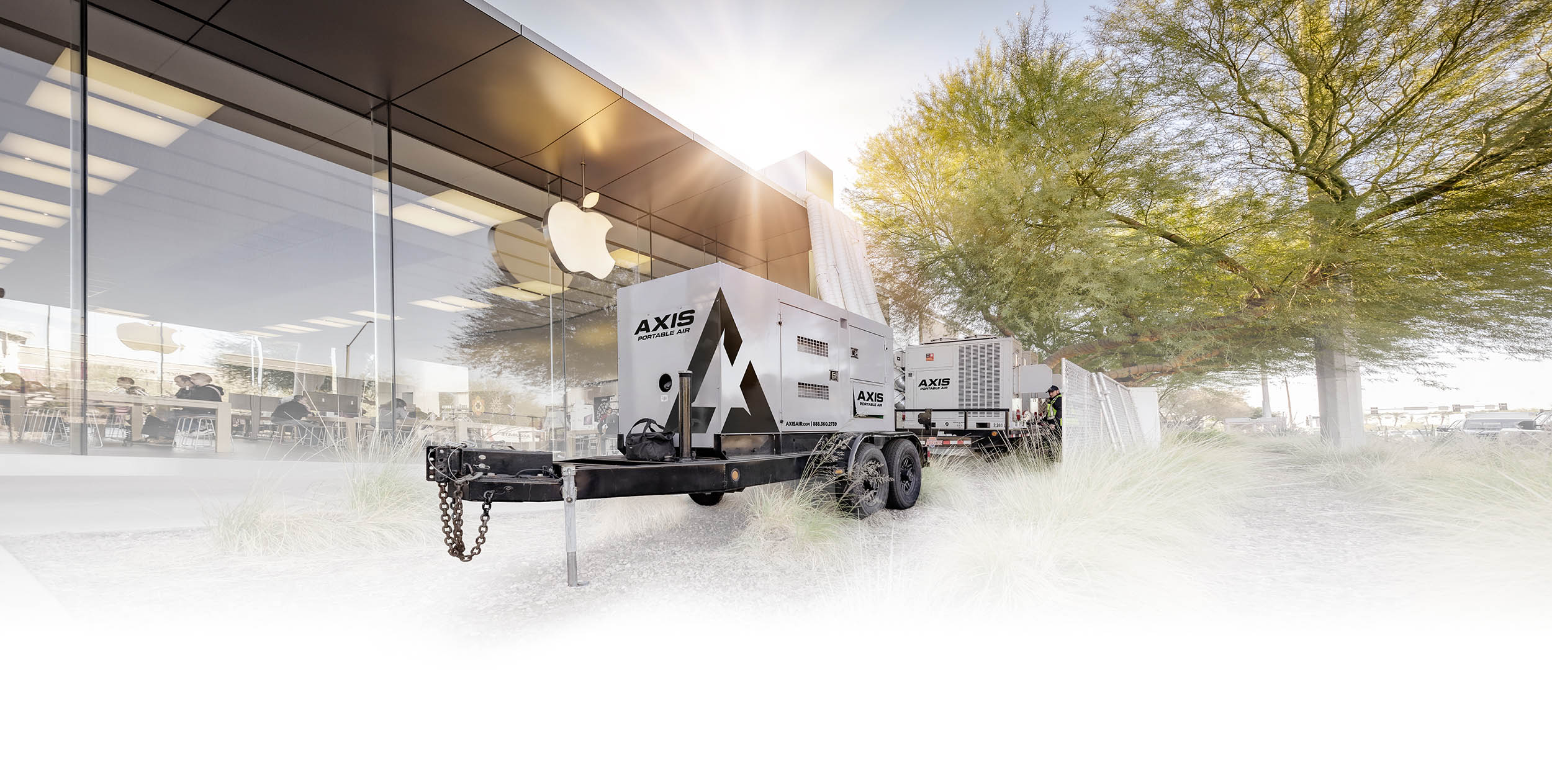 Portable & Temporary Cooling Solutions | Axis Portable Air